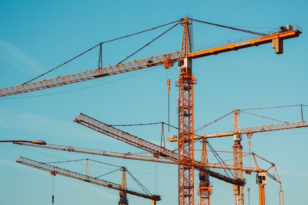 Website Builders for Construction Startups Displaying Project ...